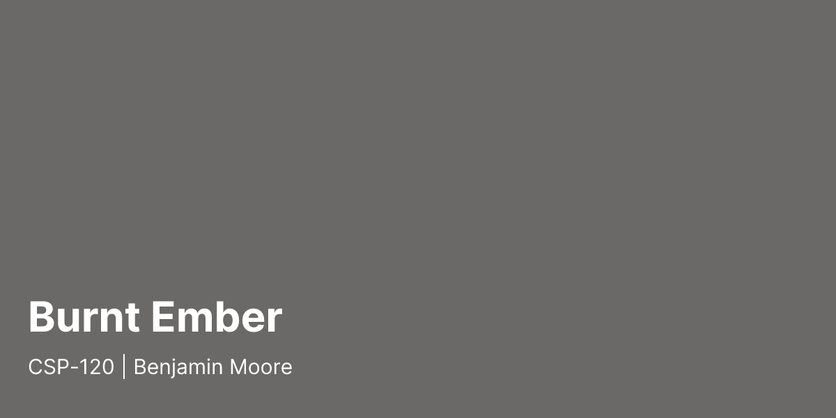 Benjamin Moore Burnt Ember CSP-120 Paint Color | PaintPlan