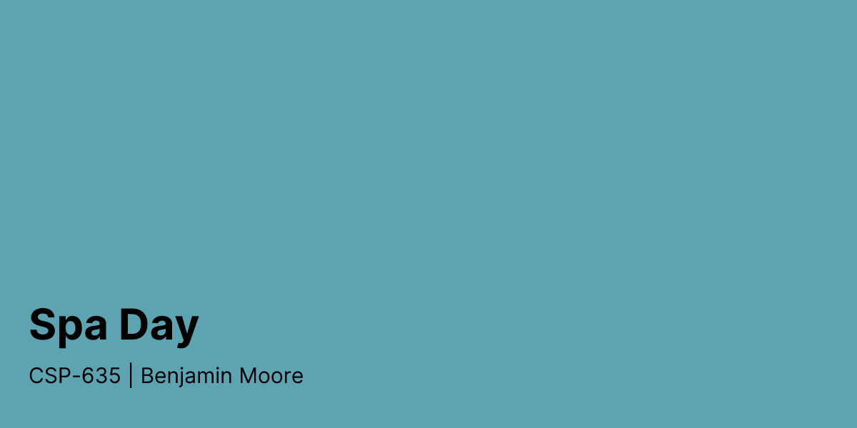 Benjamin Moore Spa Day CSP-635 Paint Color | PaintPlan