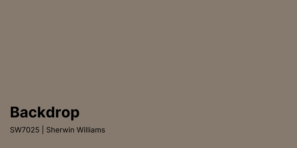 Sherwin Williams Backdrop SW7025 Paint Color | PaintPlan