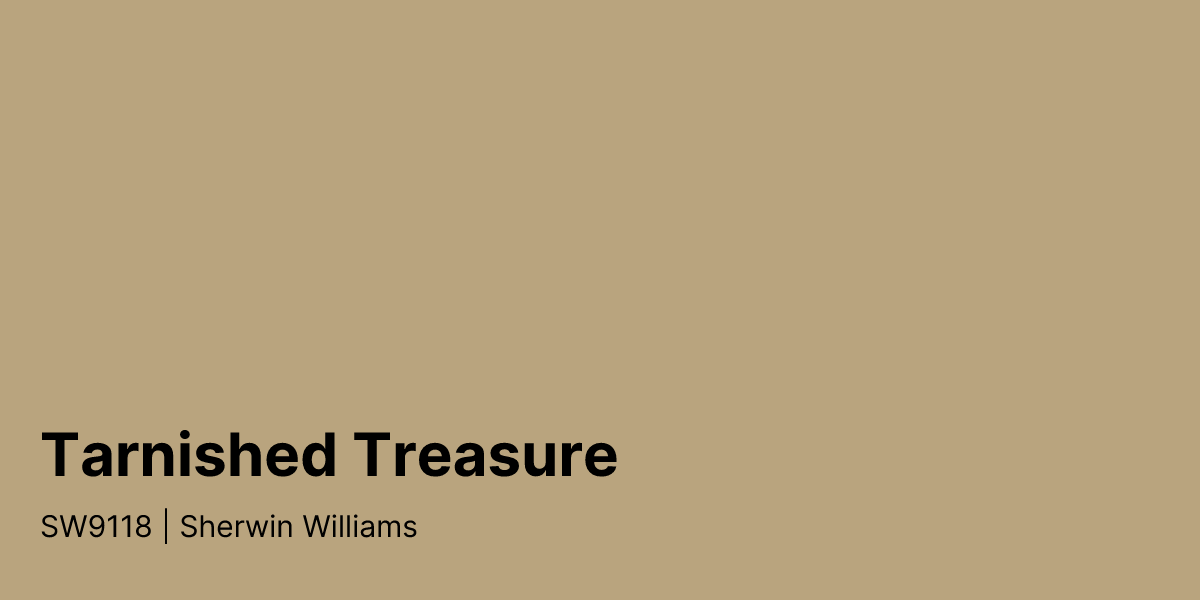 Sherwin Williams Tarnished Treasure SW9118 Paint Color | PaintPlan